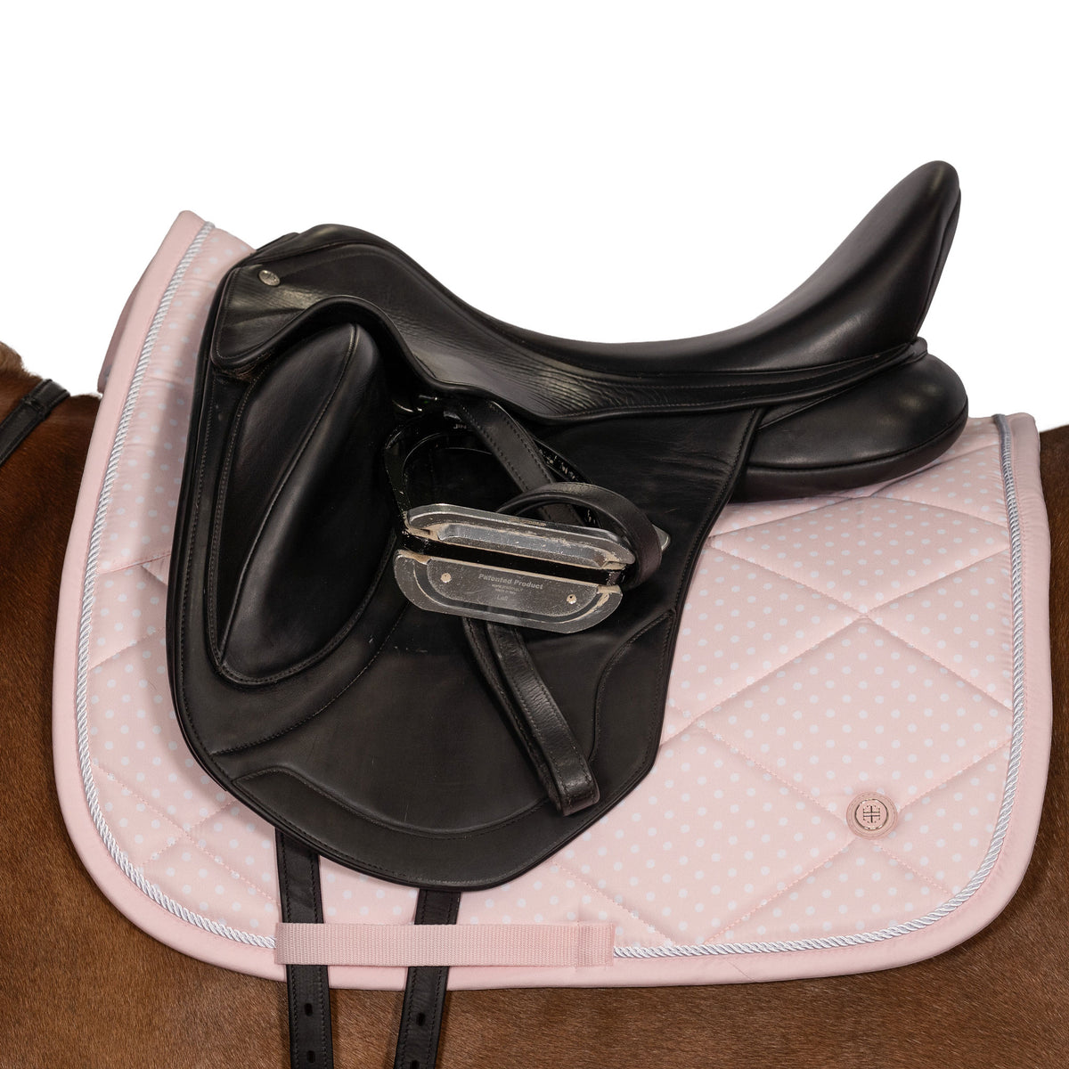 LT Pink Polka Dot Cob Saddle Pad – Lara Tweedie Equestrian