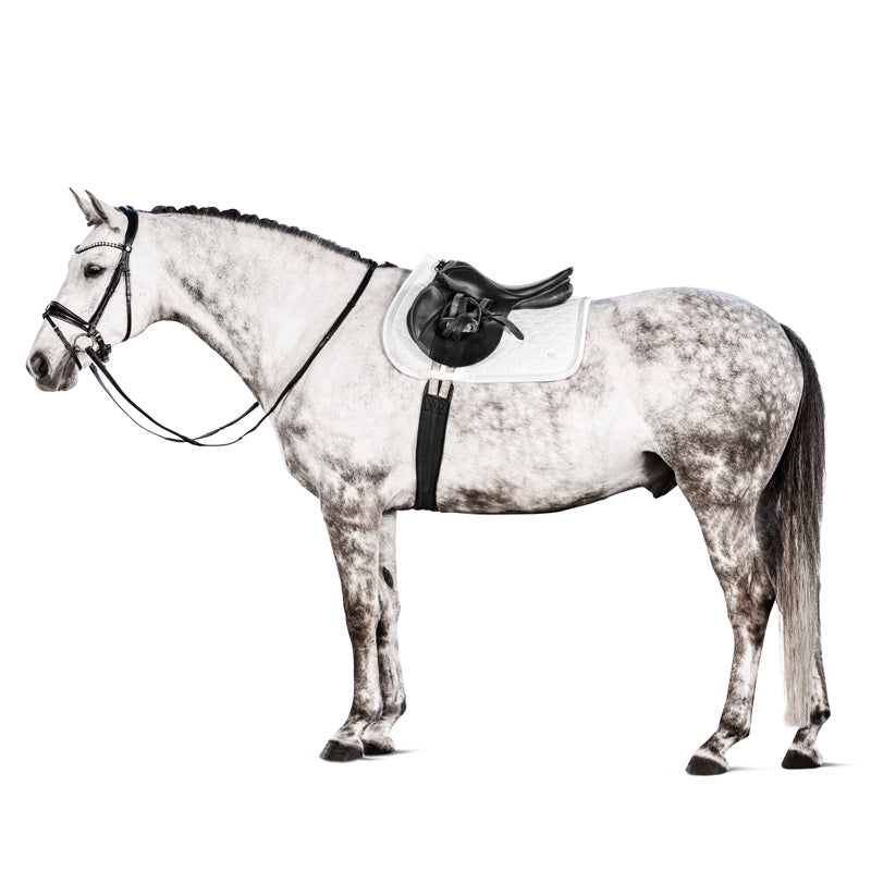 LT White Crystals Jump Saddle Pad – Lara Tweedie Equestrian