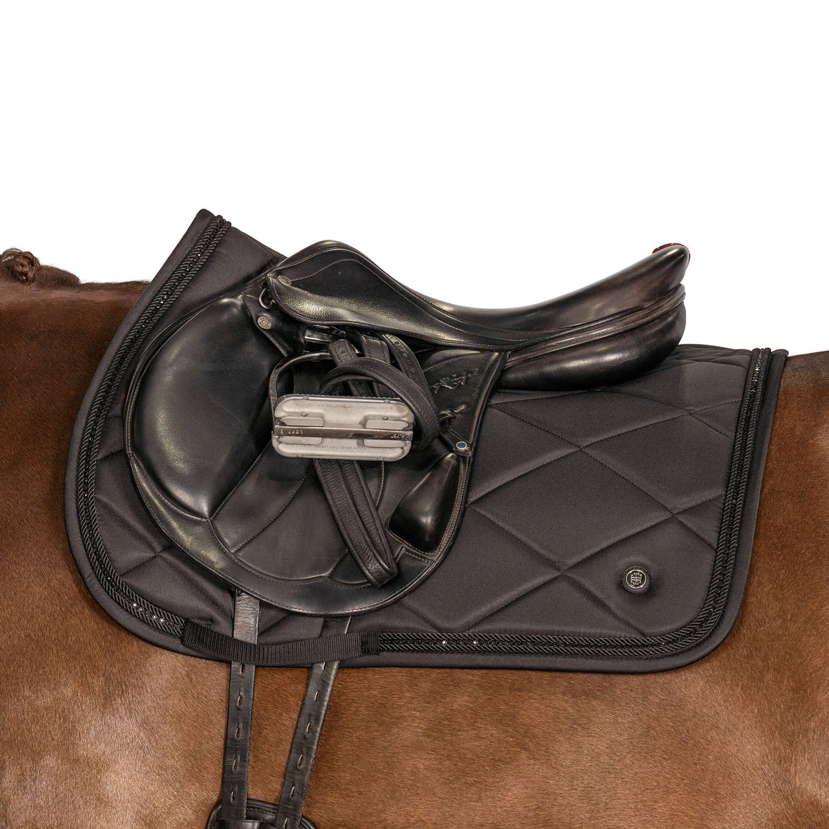 LT Classic Black Jump Saddle Pad – Lara Tweedie Equestrian